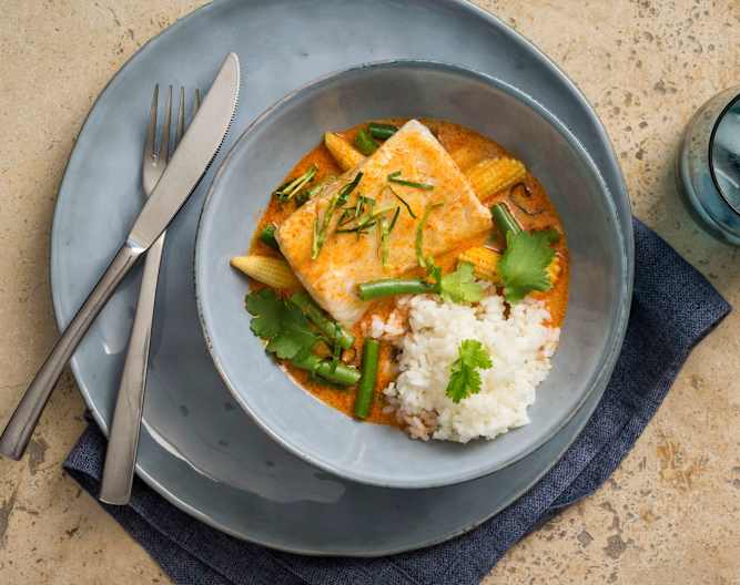 Steamed red curry fish (Matt Sinclair) - Cookidoo® – the official ...