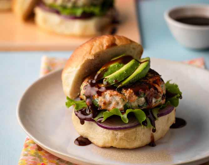 Teriyaki Salmon Burgers - Cookidoo® – the official Thermomix® recipe ...