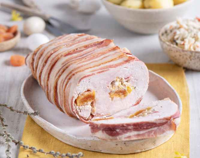 Turkey roulade with peaches and apricots - Cookidoo® – the official ...