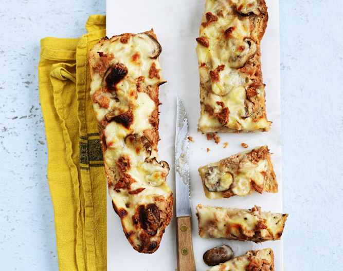 Croque-baguette thon-champignons - Cookidoo® – Thermomix® 官方食譜平台