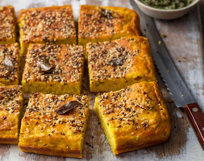 Curried Cake with Coriander Chutney - Cookidoo® – the official ...