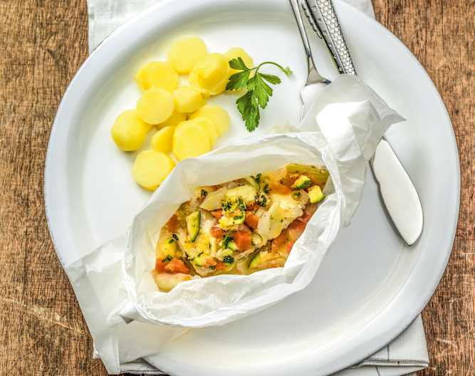 Pescado empapelado con verduras - Cookidoo® – la plataforma de recetas ...