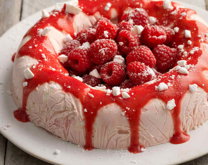 Frozen Raspberry Ripple Meringue - Cookidoo® – the official Thermomix ...