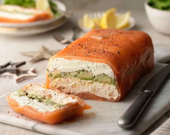 Layered Salmon and Avocado Terrine - Cookidoo® – the official Thermomix ...