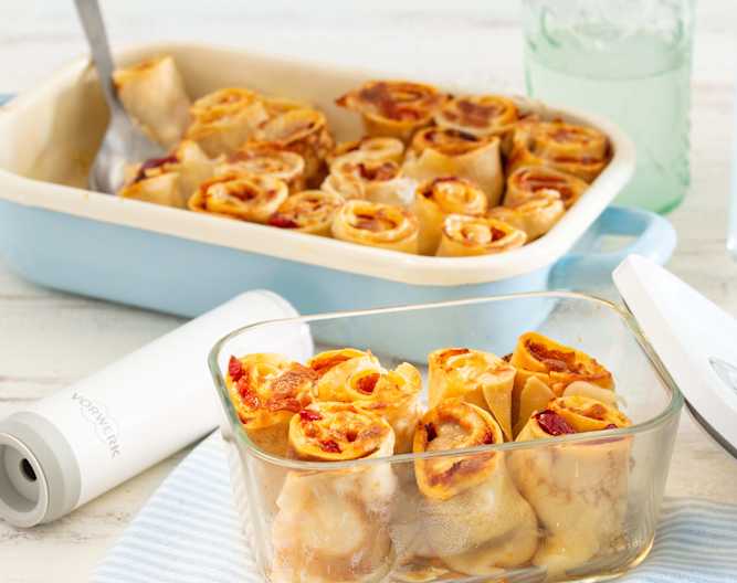 Rolos de crepes gratinados - Cookidoo® – a plataforma oficial de ...