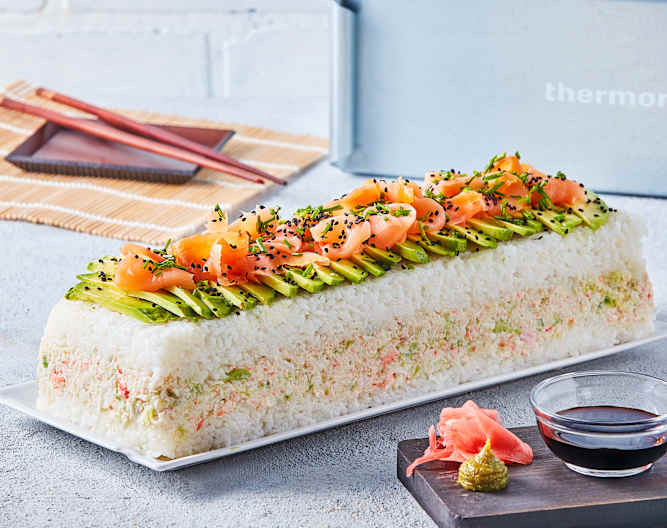 Pastel de sushi - Cookidoo® – the official Thermomix® recipe platform