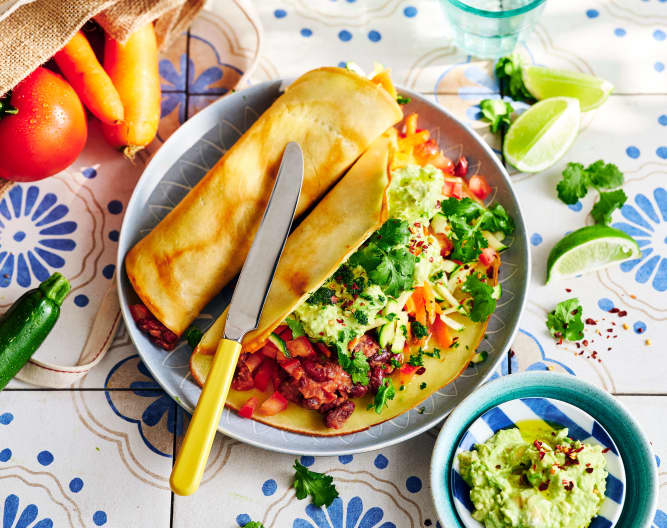 Veggie & bean grain-free wraps (Thermomix® Cutter, TM6) - Cookidoo ...