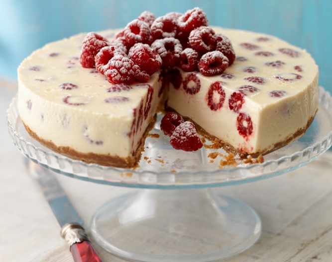 White Chocolate and Raspberry Cheesecake - Cookidoo® – the official ...