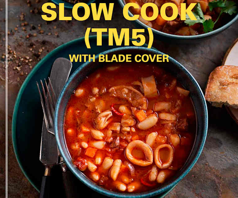 Slow cook (TM5) with blade cover - Cookidoo® – resmi Thermomix® tarif ...