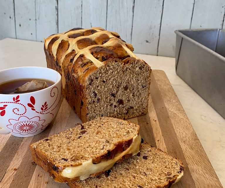 Hot Cross Bun Loaf Cookidoo The Official Thermomix Recipe Platform Hot Cross Bun Loaf Cookidoo The Official Thermomix Recipe Platform