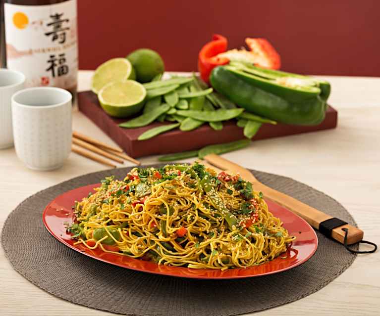 Nouilles chinoises et légumes au curry - Cookidoo® – la plateforme de ...