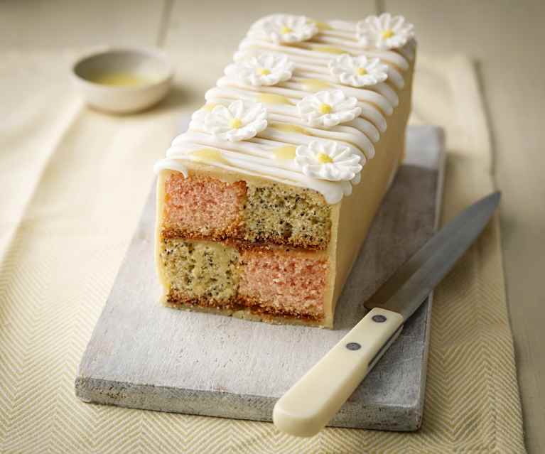 Lemon and Poppy Seed Battenberg Cake - Cookidoo® – the official ...