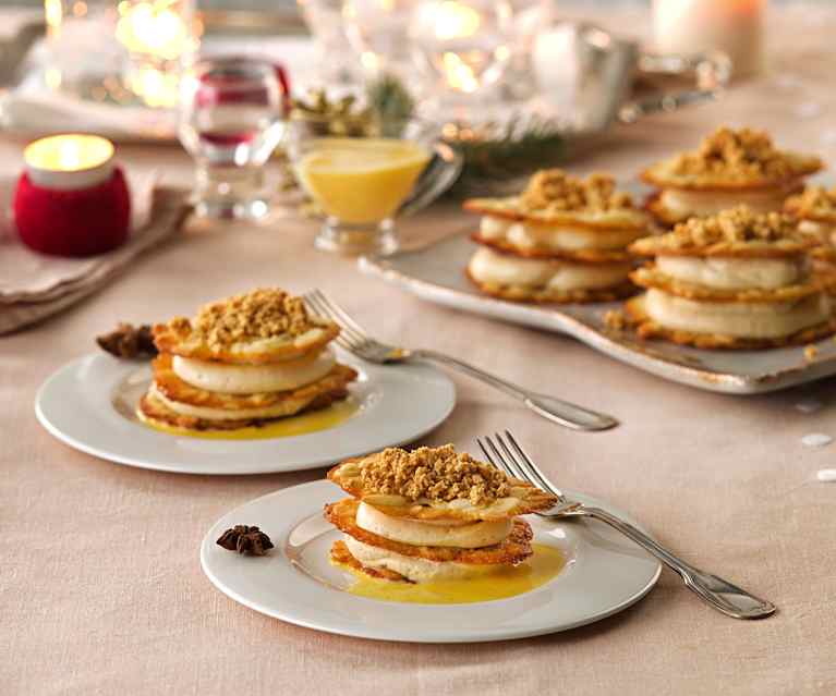 Milhojas de turrón y crema de anís - Cookidoo® – la plataforma de ...