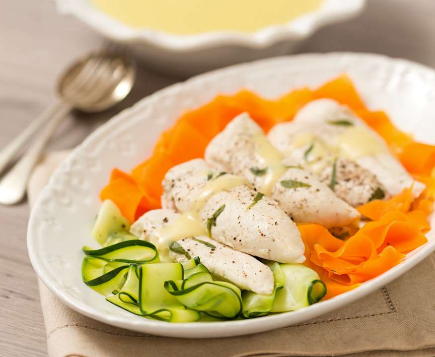 Chicken velouté meal (TM6) - Cookidoo® – the official Thermomix® recipe ...