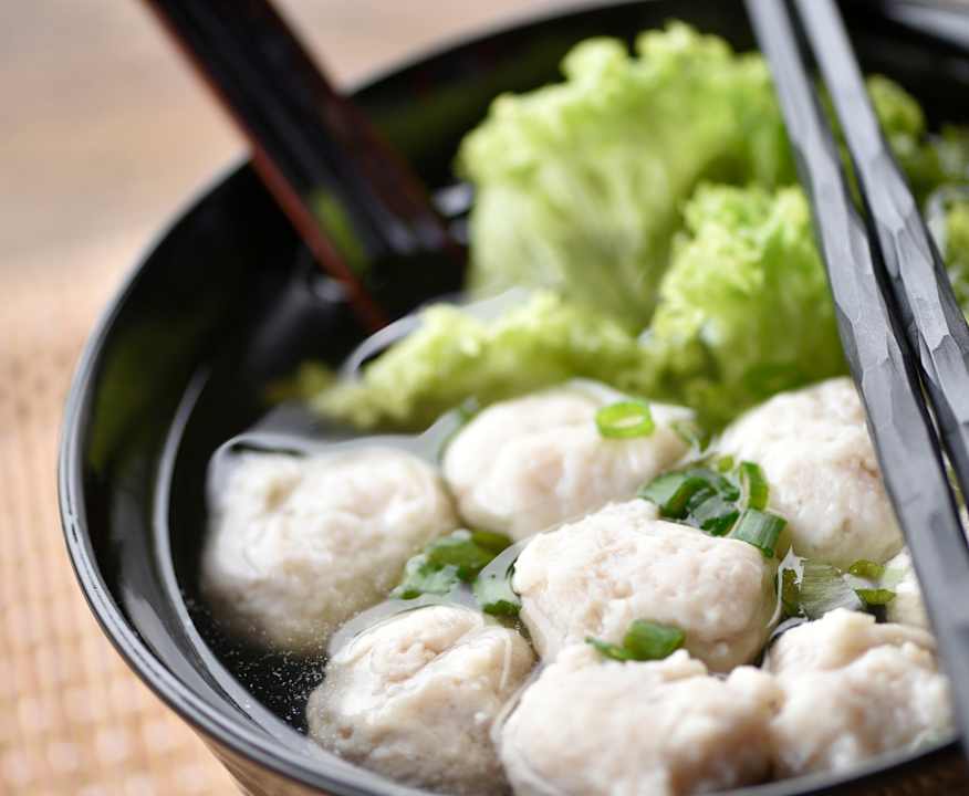 how to cook simple fish ball soup