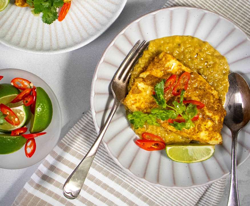 Curry coconut fish with spiced lentils - Cookidoo® – the official ...