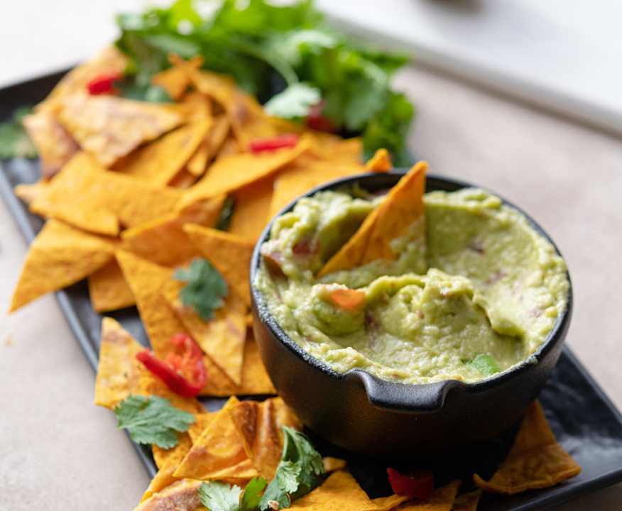 Soft Carrot Tortilla Chips with Guacamole - Cookidoo® – the official ...