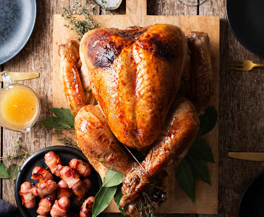 Keto Roast Turkey with Pancetta, Lemon and Herb Cream - Cookidoo® – das ...