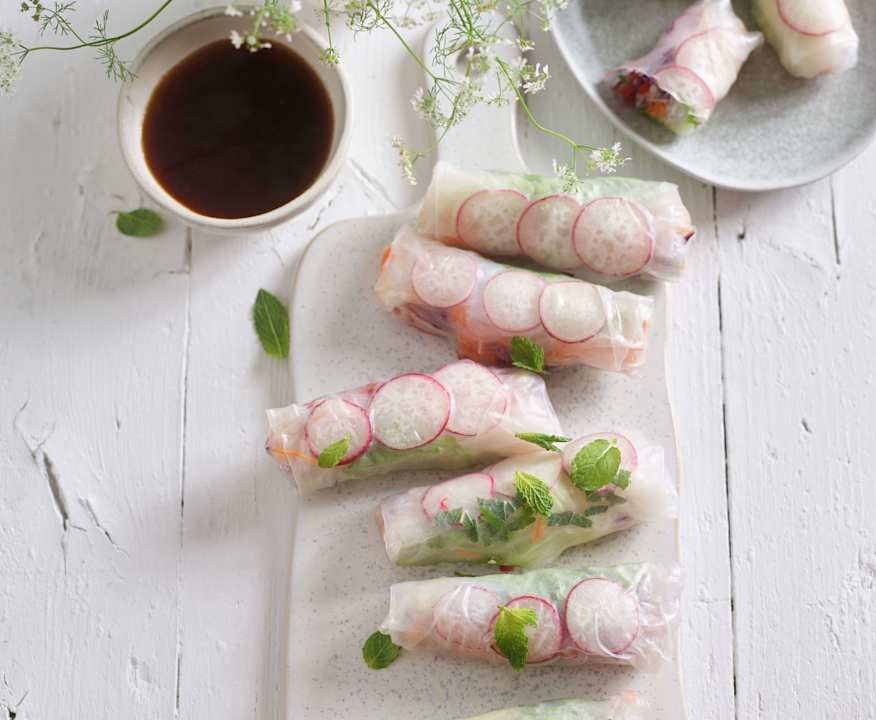 Involtini freddi vegetariani con salsa piccante - Cookidoo® – la nostra ...