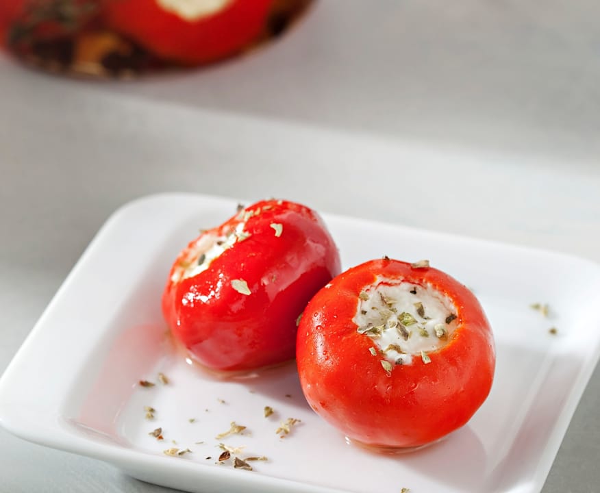 Pimientos rojos baby encurtidos rellenos de queso de cabra - Cookidoo ...