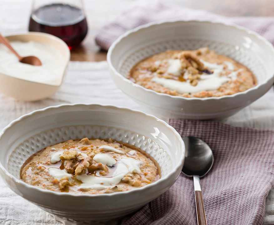 how to cook porridge using thermomix
