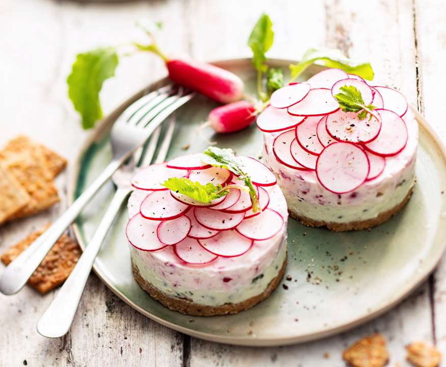 Cheesecake aux radis - Cookidoo® – das offizielle Thermomix®-Rezept-Portal