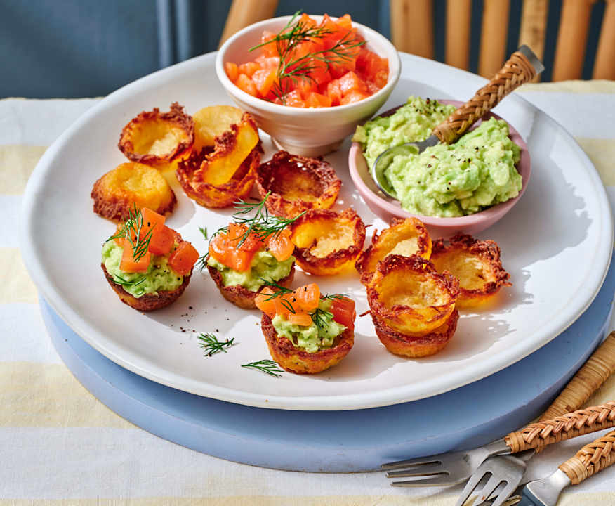 Rosti canapé cups with Thermomix cutter - Cookidoo® – the official ...