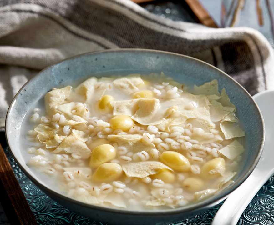 Barley Ginkgo Nut Bean Curd Dessert - Cookidoo® – the official ...