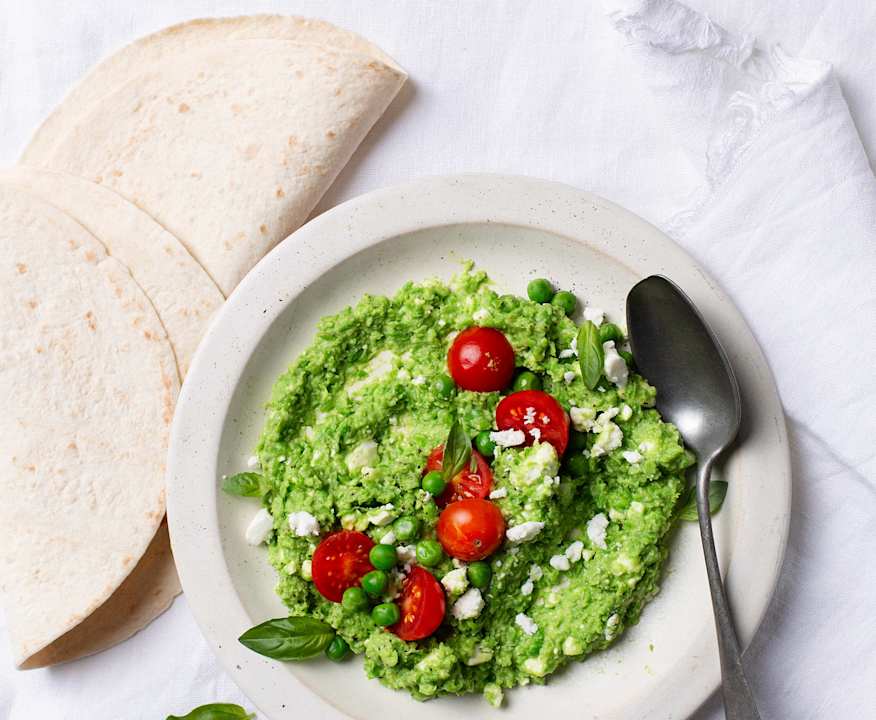 Wrap de pois, tomates cerises et hummus à la feta - Cookidoo® – the ...