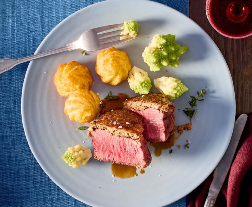 Rinderfilet mit Champignon-Parmesan-Kruste - Cookidoo® – das offizielle ...