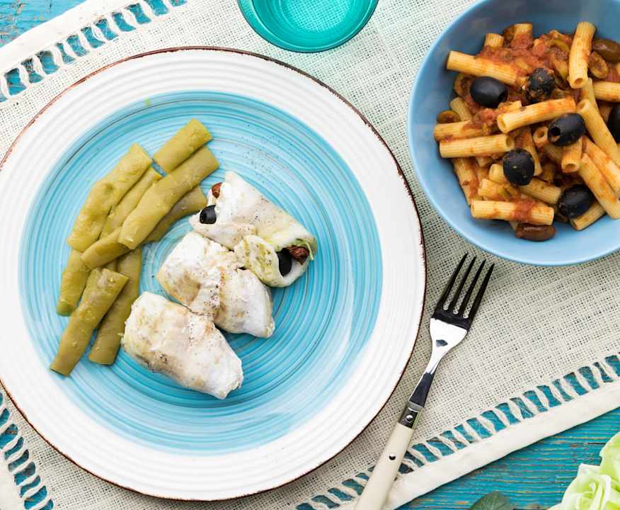 Involtini di branzino con sugo alla puttanesca - Cookidoo® – la nostra ...