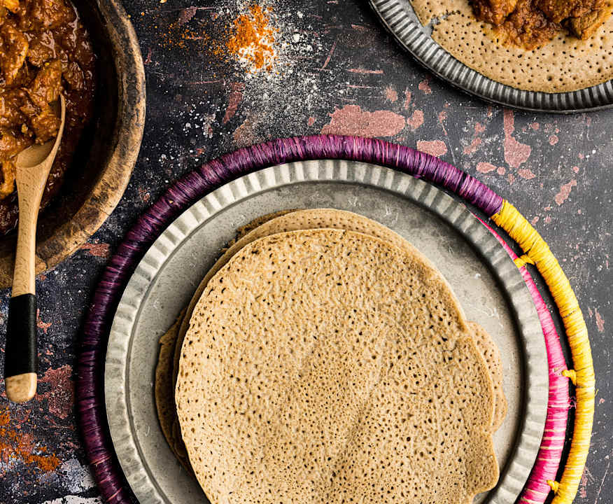 Etiopisk fladbrød (Injera) - Cookidoo® – das offizielle Thermomix ...