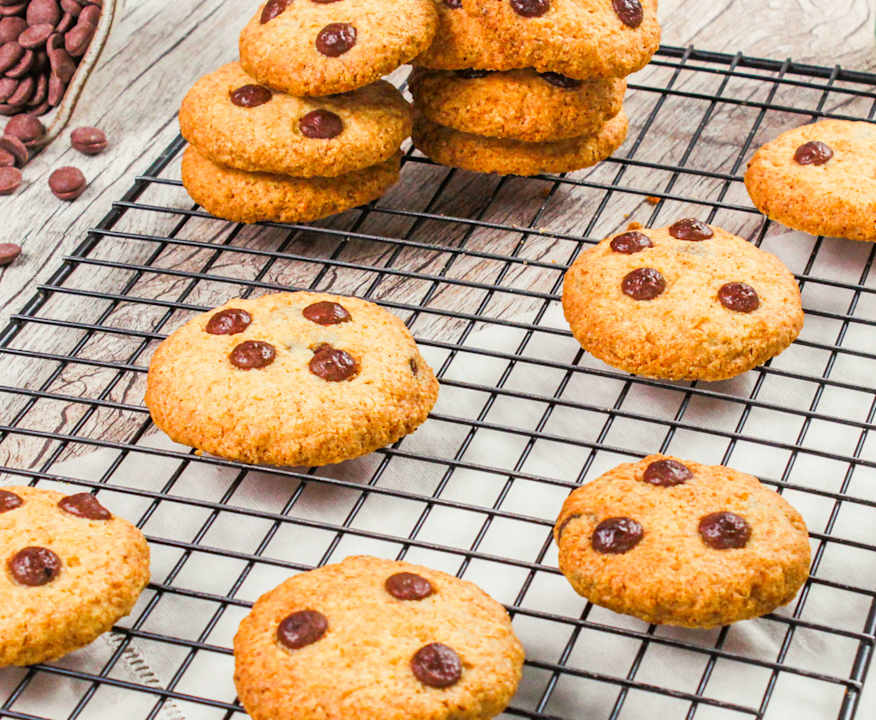Cookies de coco com chocolate sem glúten - Cookidoo® – the official ...