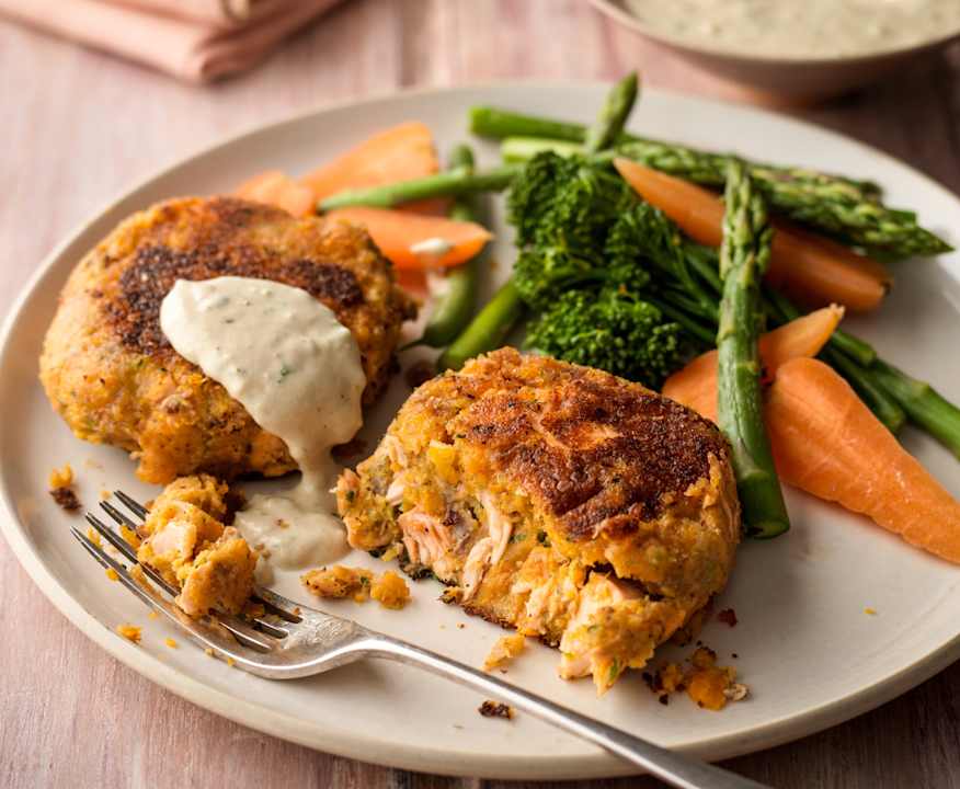 how to make fish cakes with sweet potato
