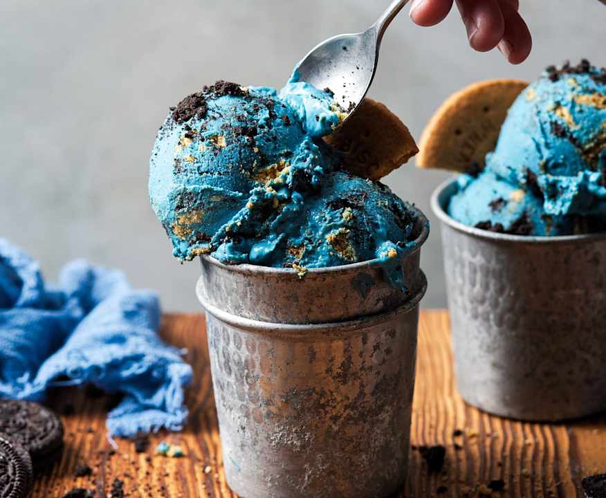 Krümelmonster-Cheesecake-Eis - Cookidoo® – the official Thermomix ...