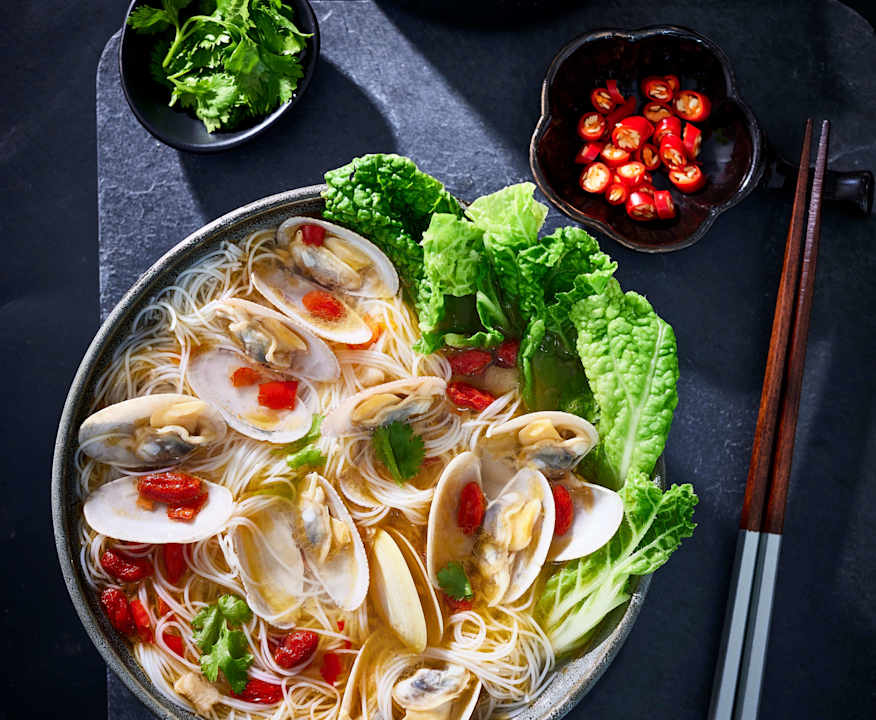 Lala Clam Soup Meehoon - Cookidoo® – the official Thermomix® recipe ...