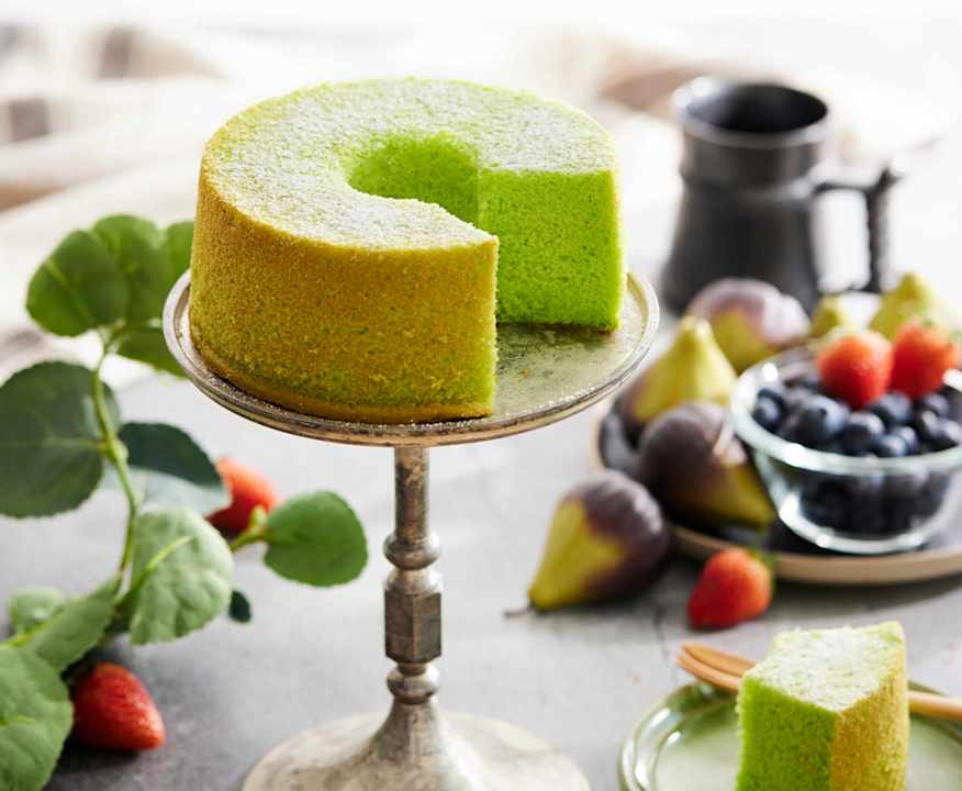 Pandan Sponge Cake - Cookidoo® – das offizielle Thermomix®-Rezept-Portal