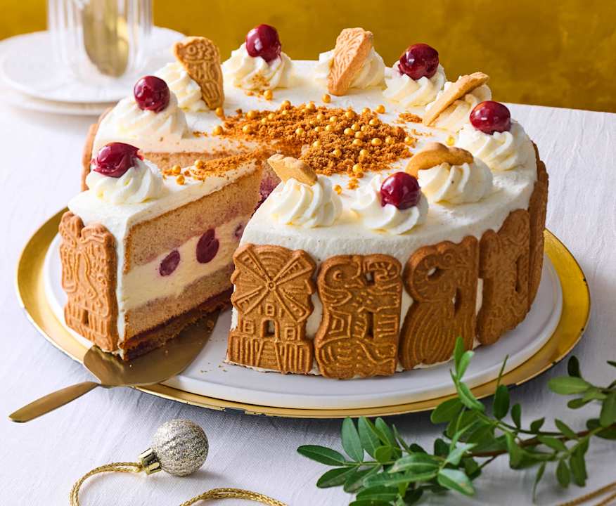 Spekulatius-Kirsch-Torte - Cookidoo® – das offizielle Thermomix®-Rezept-Portal