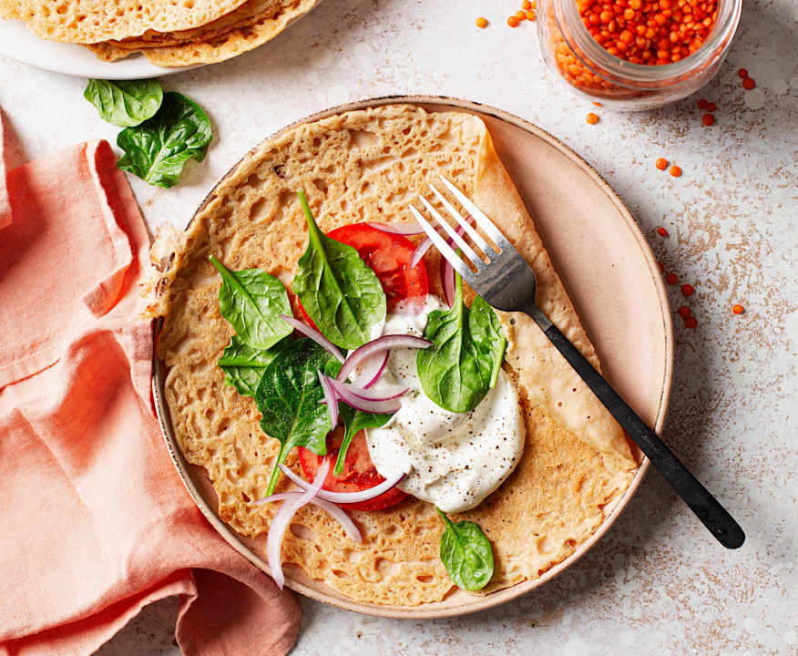 Crêpe di lenticchie vegan (senza glutine) - Cookidoo® – la plateforme ...