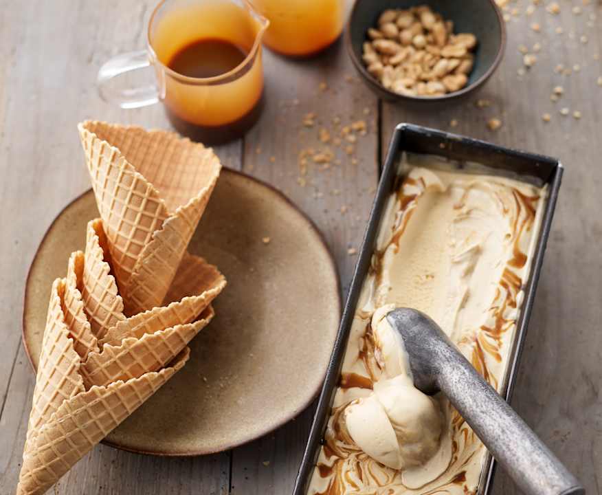 Salted caramel ice cream - Cookidoo® – the official Thermomix® recipe ...