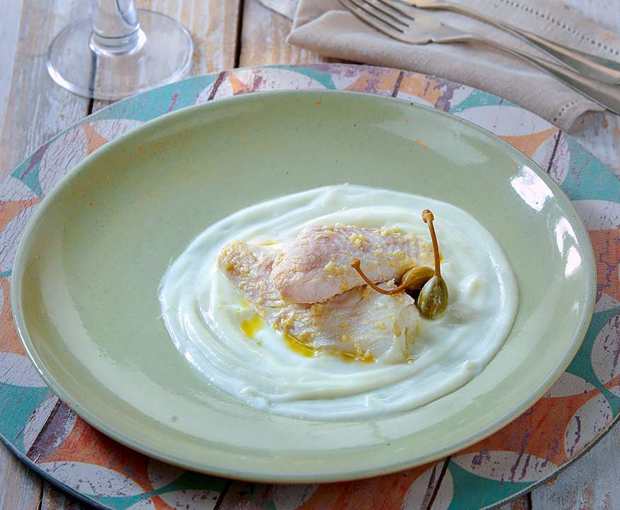 Merluzzo marinato con crema di cavolfiore e zenzero - Cookidoo® – la ...