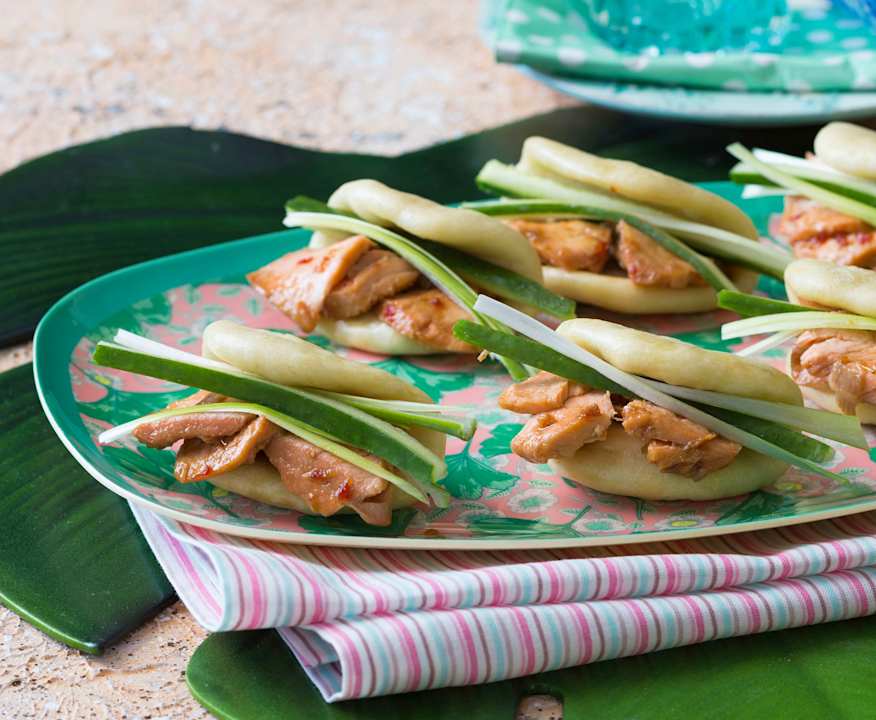 Teriyaki salmon bao - Cookidoo® – the official Thermomix® recipe platform