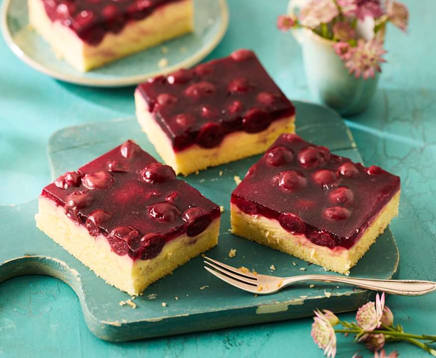 Einfache Blechkuchen Mit Pudding