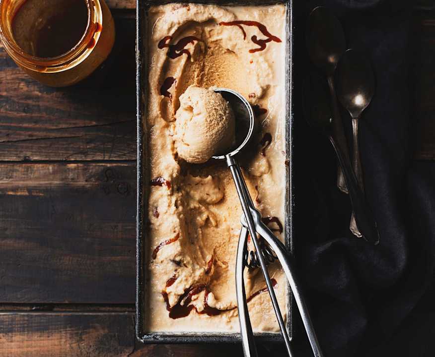 Salted Caramel Ice Cream - Cookidoo® – the official Thermomix® recipe ...