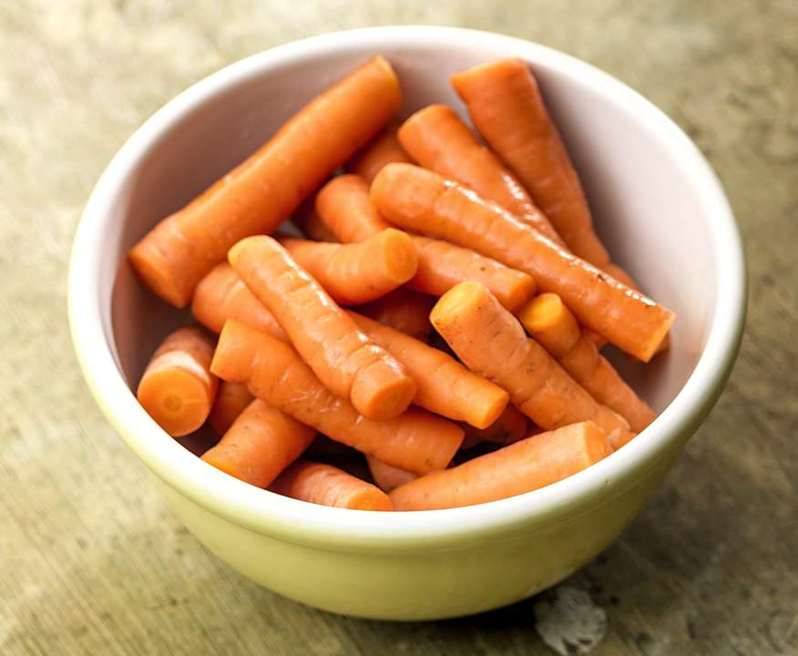 steamed carrots