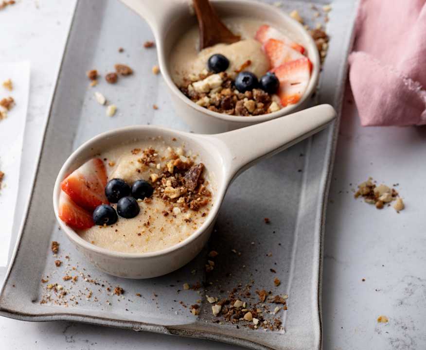 Porridge di semolino con noci e frutta fresca - Cookidoo® – the ...