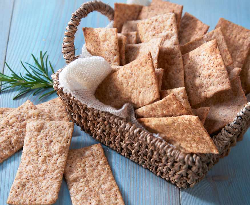 Crackers de romero - Cookidoo® – das offizielle Thermomix®-Rezept-Portal