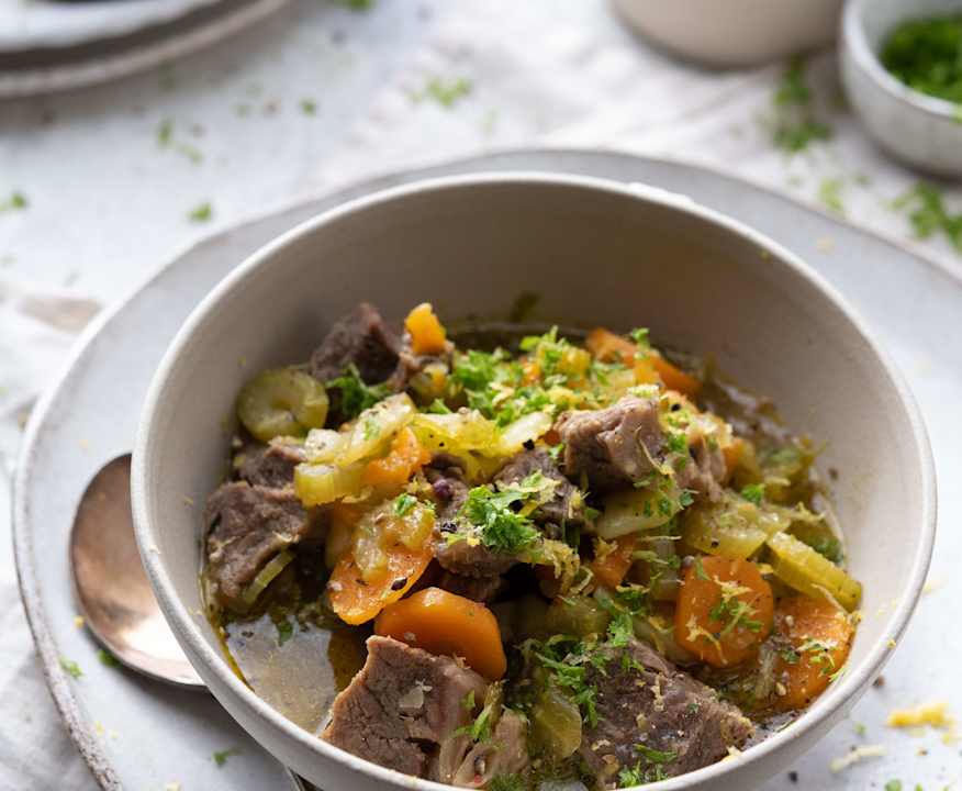Greek Style Beef Soup (Kreatosoupa) - Cookidoo® – the official ...