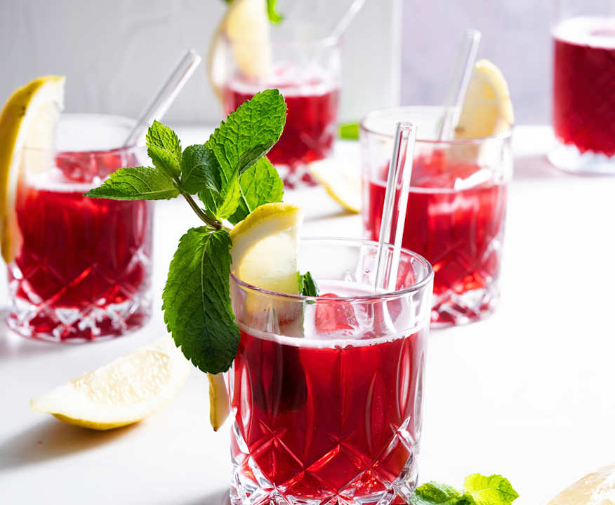 Lemon hibiscus iced tea - Cookidoo® – the official Thermomix® recipe ...