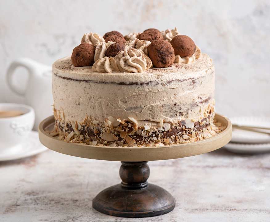 Tort cappuccino z chrupką z białej czekolady - Cookidoo® – oficjalna ...
